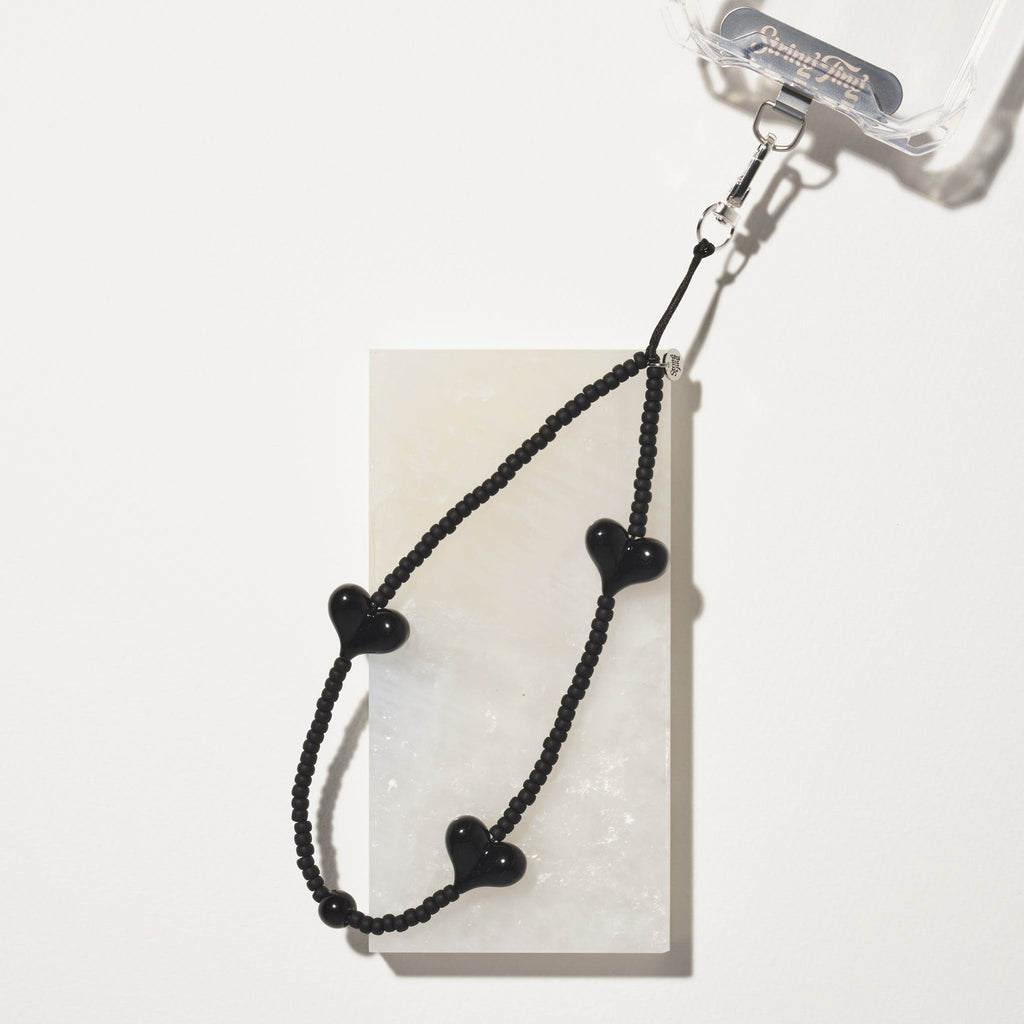 Midnight Request Line Wristlet Phone Strap | String Ting® Official ...