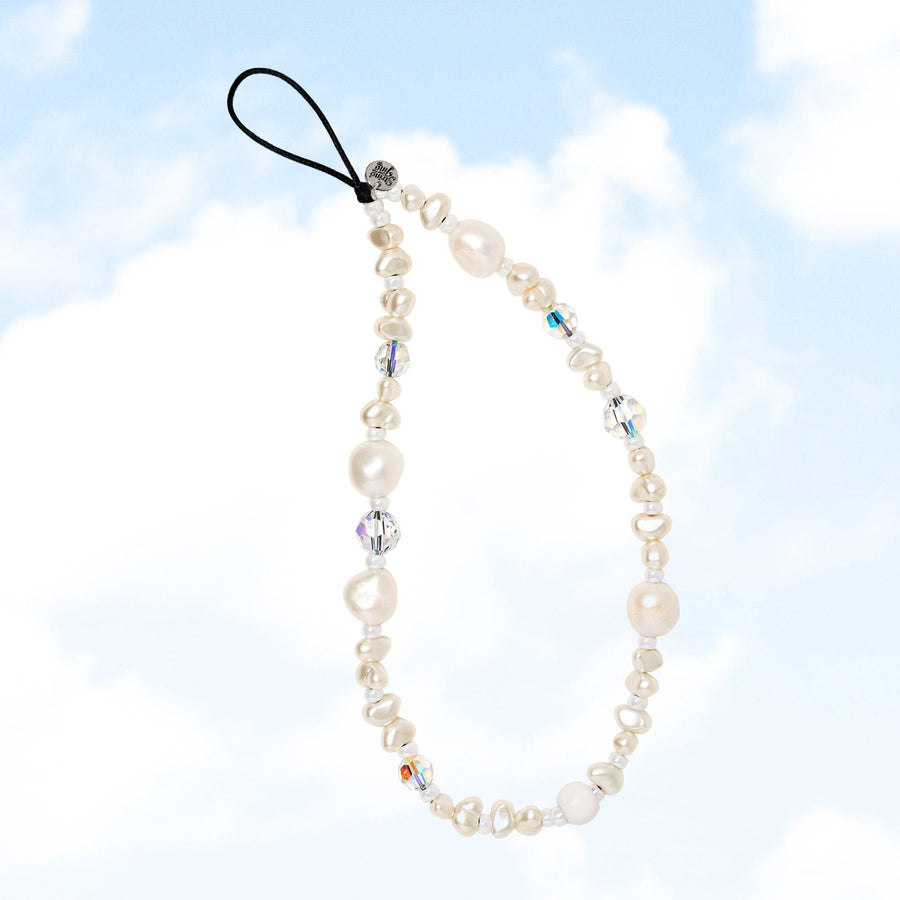 Venus Pearl Trap Wristlet Phone Strap – String Ting London
