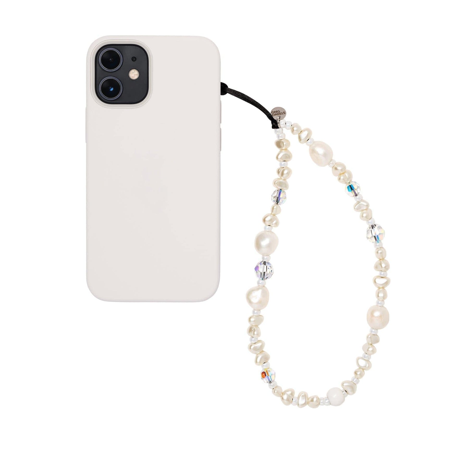Venus Pearl Trap Wristlet Phone Strap – String Ting London